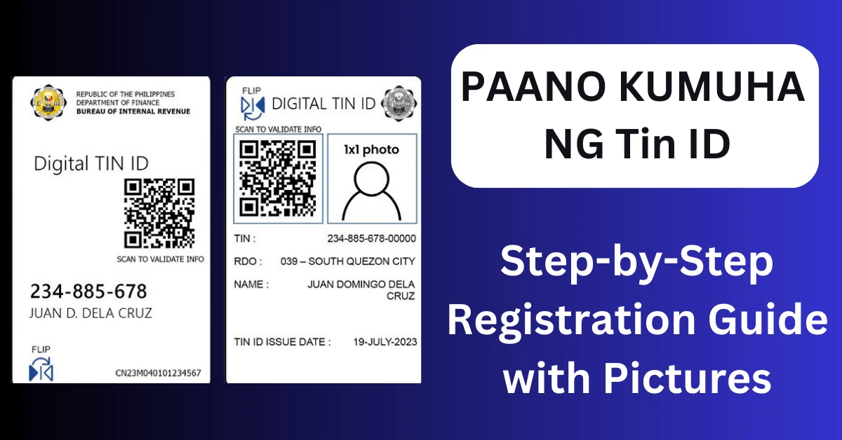 How to Get Tin ID Online - BIR Digital TIN Registration 2025